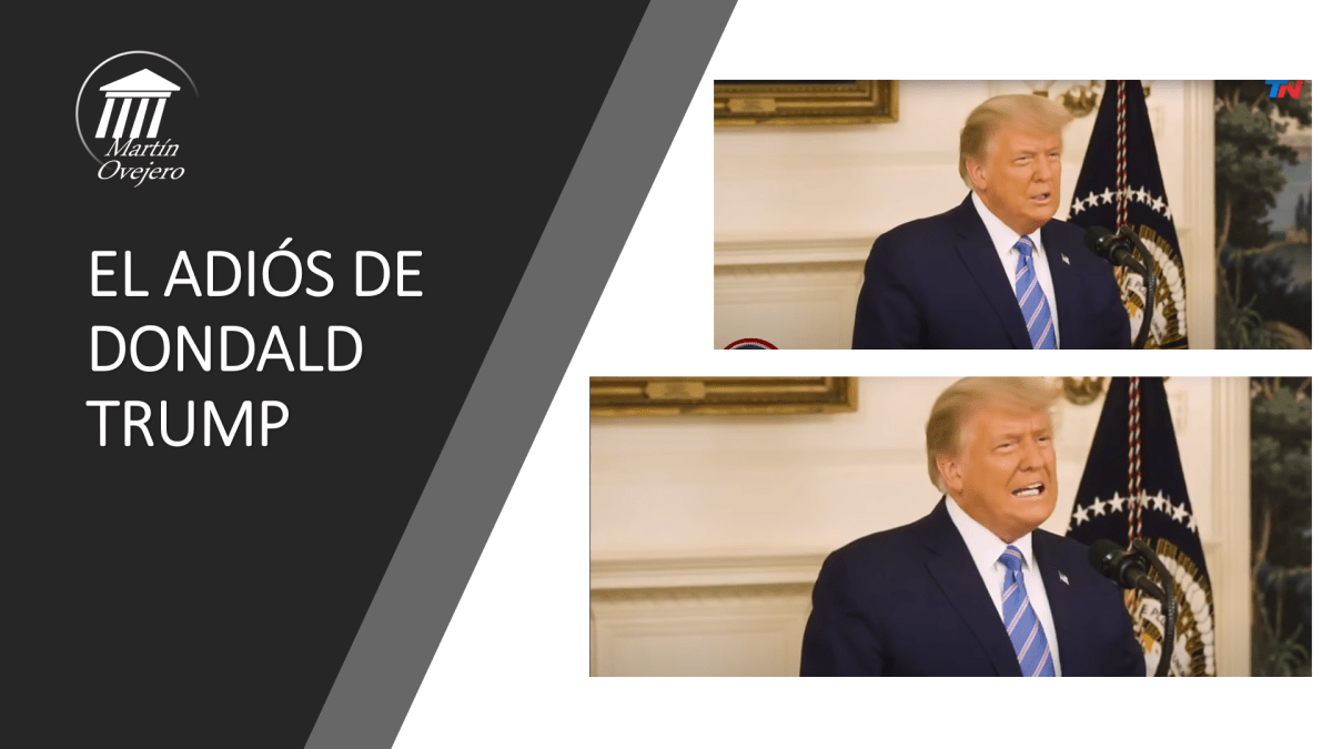 LAS 5 IMPORTANTES CLAVES DEL ADIÓS DE DONALD TRUMP – José Luis Martín ...