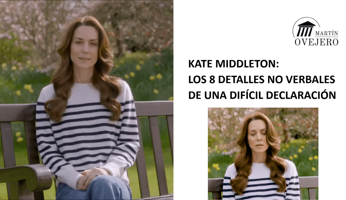 KATE MIDDLETON: LOS 8 DETALLES NO VERBALES DE UNA DIFÍCIL DECLARACIÓN ...